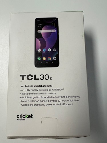 TCL 30Z 4188C Cellphone (Gray 32GB) Cricket Wireless | eBay