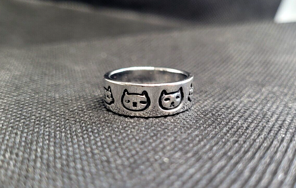 Haunted Doll Active Spirit Demonic Cursed Cat Kitty Silver Ring 1 Pc | eBay