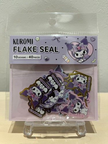 Sanrio Kuromi Flake Seal Sticker Pack Pastel Bear 40pcs Japan Daiso | eBay