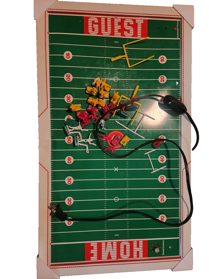 Vintage Tudor Electric Football Game, Original Box, WORKS missing ...