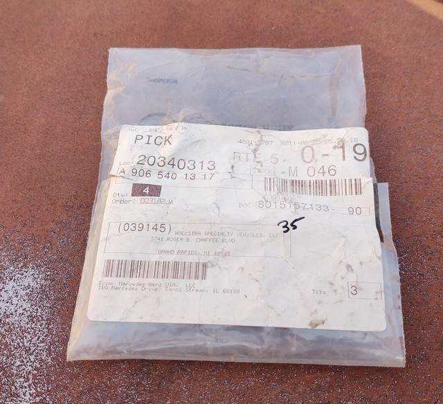 Brake Pad Wear Sensor A9065401317 Genuine MERCEDES-BENZ - Set of Four ...