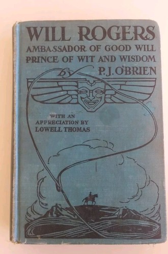 Vintage Will Rogers Ambassador Of Good Will Prince Of Wit And Wisdom ...