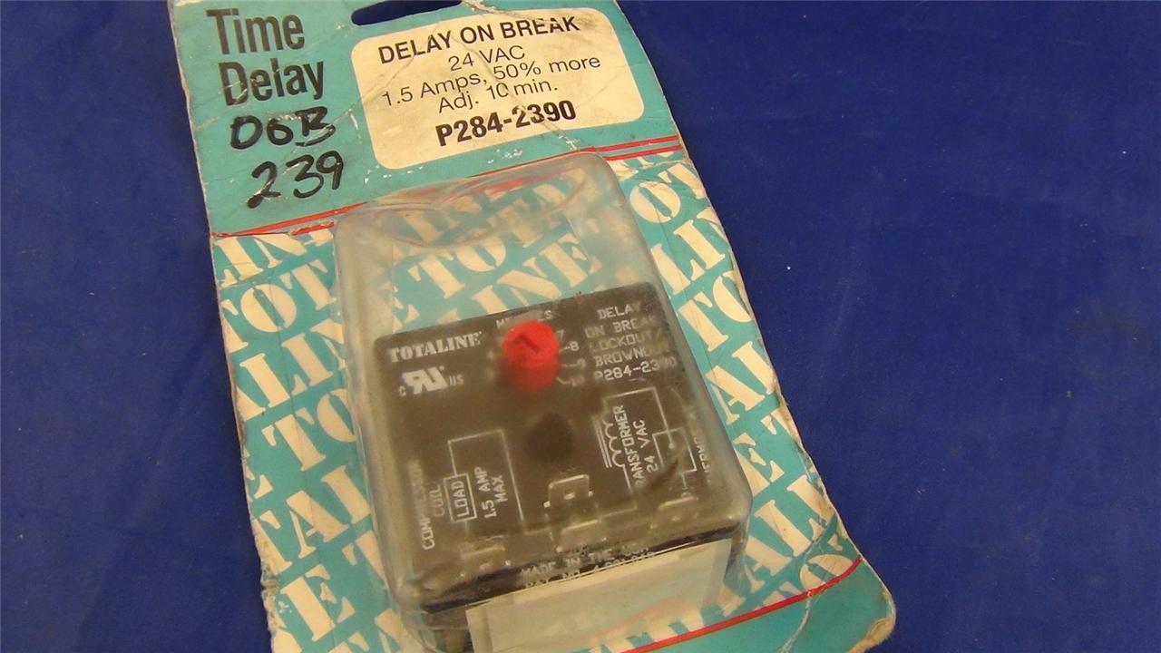 Carrier Totaline P284-2390 Delay Timer - NEW w/ 30 Day Warrantee !! | eBay