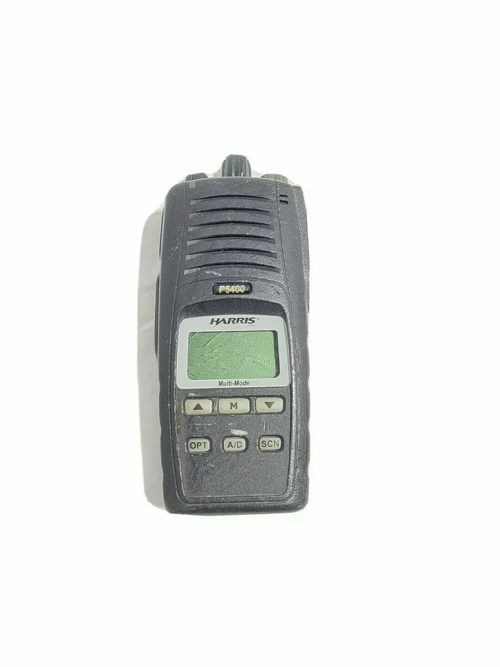 Harris P5400 Radio Model: MAEX-C81XX Multi-Mode Digital Portable Radio ...
