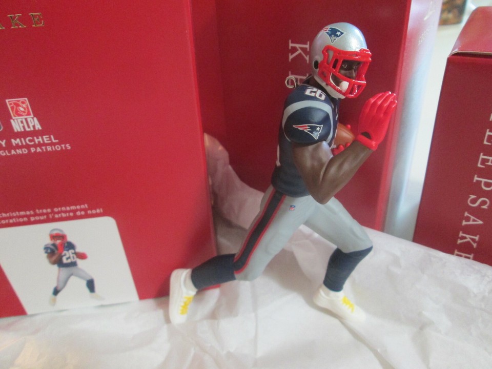 Sony Michel - New England Patriots Hallmark Ornament 2020 | eBay