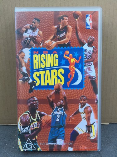 NBA RISING STARS - BASKETBALL VIDEO - VHS | eBay