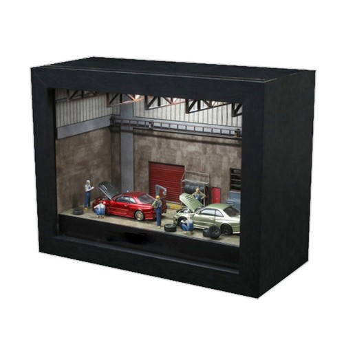 1/64 Scale Diecast Car Display Box with LED Light,Shadow Box Style ...