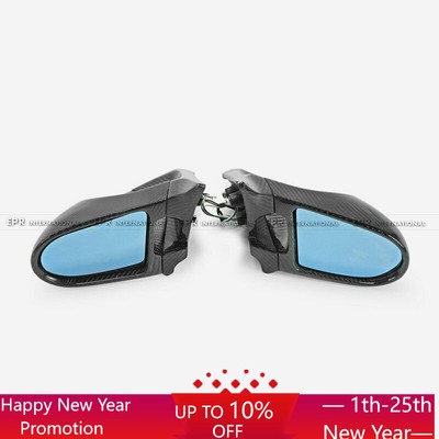 For Nissan 370z Z34 LHD Rear View Side Mirror Rearview Bodykits Carbon ...