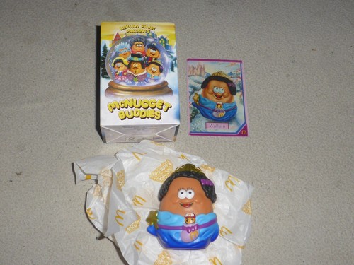 NEW MCDONALDS KERWIN FROST MCNUGGET BUDDIES TOY WAFFUTU ADULT HAPPY ...