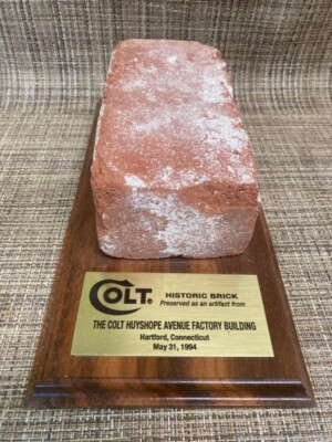 COLT Firearms Factory Historic Brick Artifact with Original Box | eBay