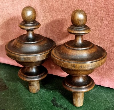 Finials - Antique Walnut