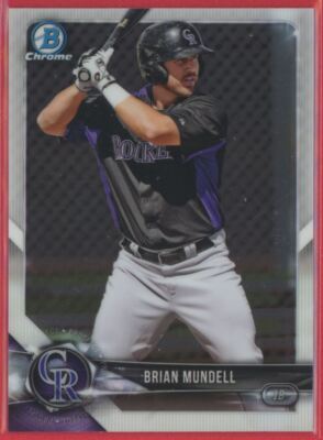2018 BOWMAN CHROME PROSPECTS #BCP162 BRIAN MUNDELL | eBay