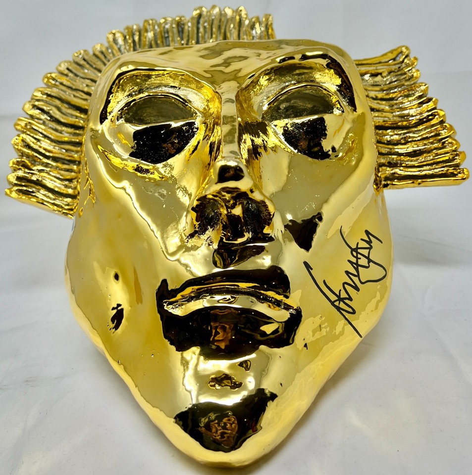 Harrison Ford Indiana Jones Signed Full Size Orellana Burial Mask BAS ...