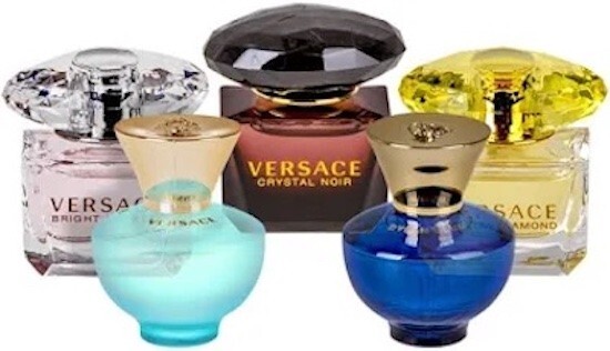 Versace by Versace, 5 Piece Variety Mini Gift Set for Women New | eBay