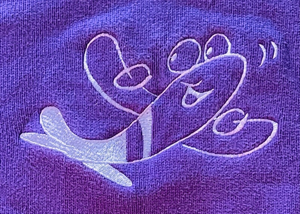 Valujet Airlines Critter Cotton Sweater - Purple - See Description for ...