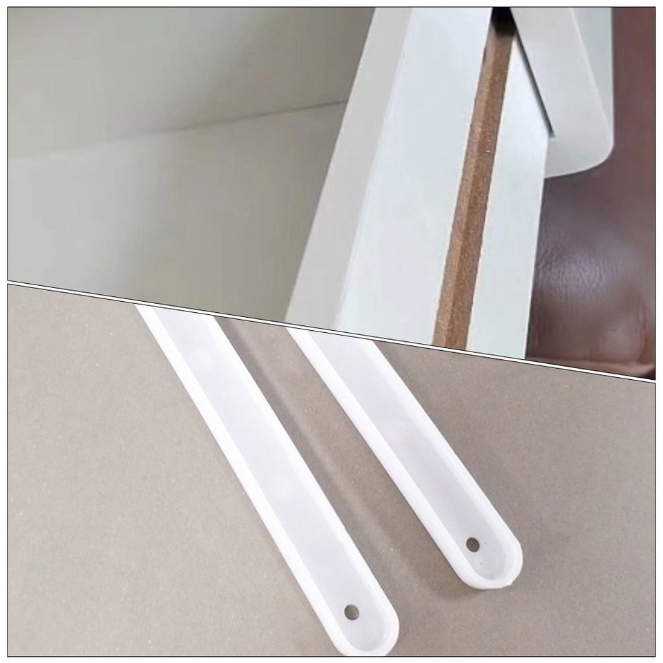 1 Set Plastic Drawer Slides Kitchen Cupboard Rails Cabinet Sliders ...