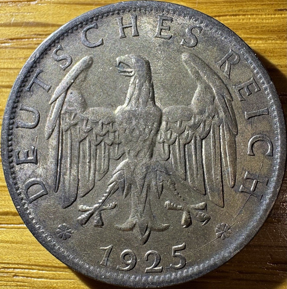 1925 Germany 2 Reichs Mark Silver Coin | eBay