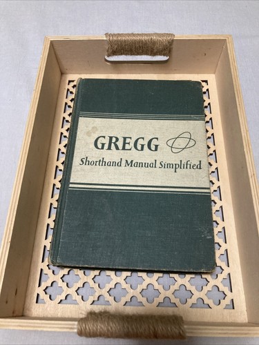 Gregg Shorthand Manual Simplified by John R. Gregg Hardcover | eBay