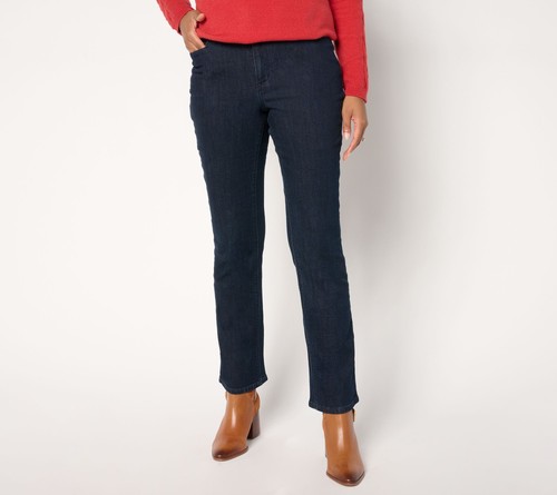 Susan Graver Women's Pants Sz 14 Stretch Denim Regular Classic Boot ...