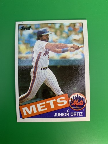 1985 Topps Junior Ortiz #439 New York Mets | eBay
