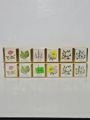 Vintage ENGLISH BATH CUBES 2 Packs Of 6 Double Cubes - Made in England ...