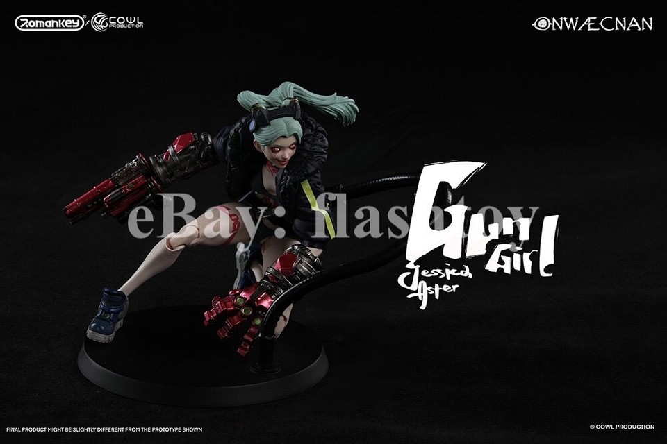 Romankey X COWL 1/12 Gun Girl Collectible Female Action Figure Model ...