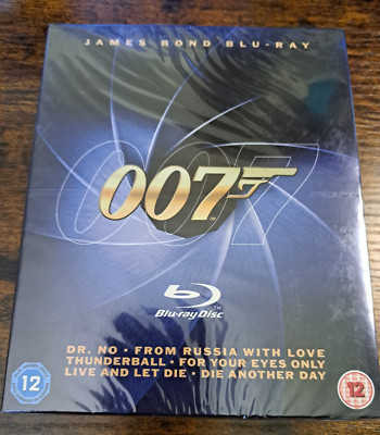 James Bond 007 Blu-ray Collection - 6 Films New Sealed. | eBay UK