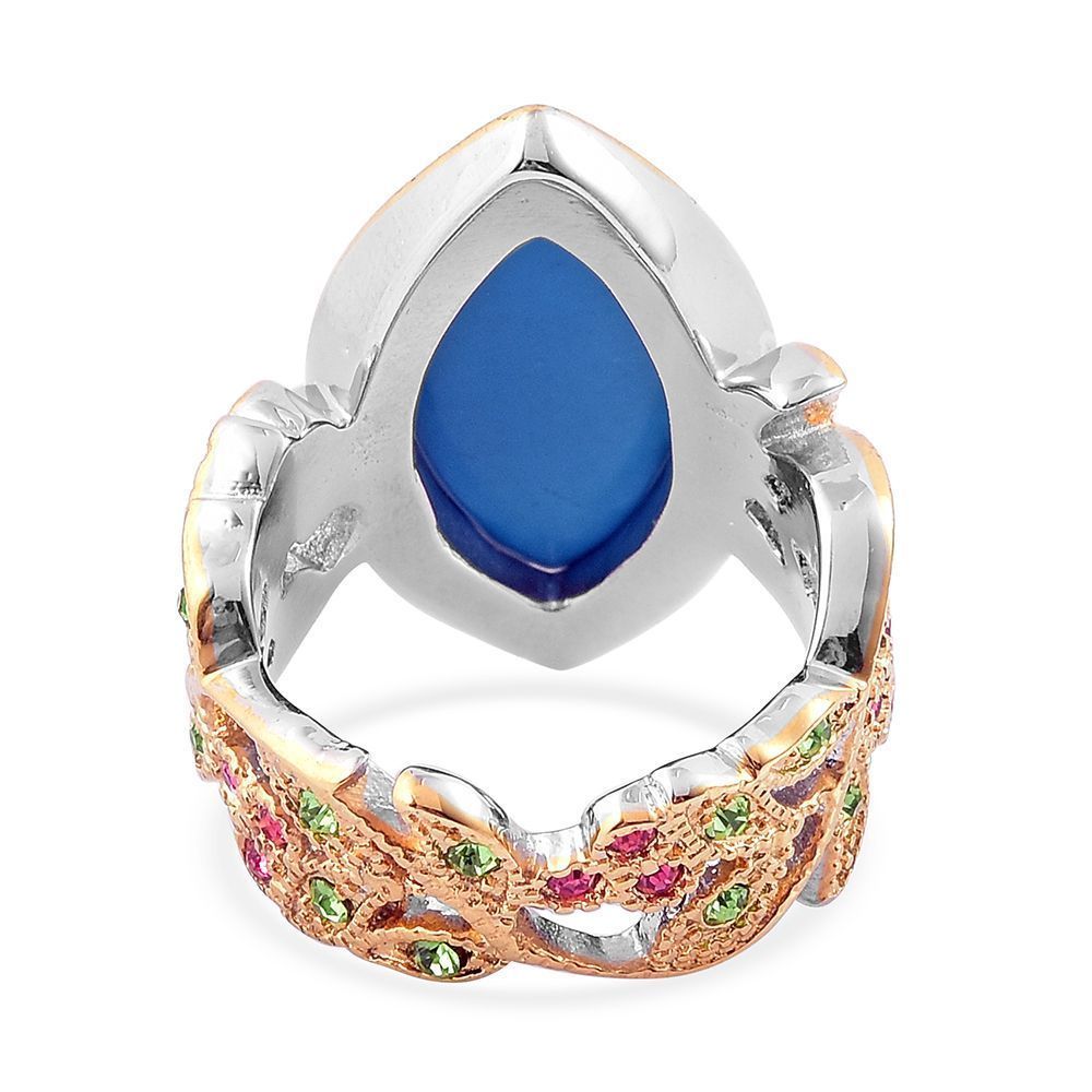 BLUE HOWLITE RING 6 #size6rings #size6 #bluehowliterings #rings #ring # ...