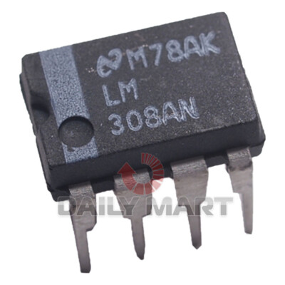 10PCS/New In Box LM308AN LM308 /MOT DIP-8 Operational Amplifier #A6-40 ...