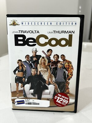 Be Cool DVD John Travolta Uma Thurman Blockbuster Comedy Crime ...