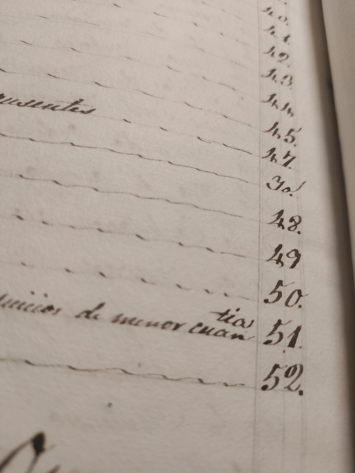 52 page handwritten antique book | eBay