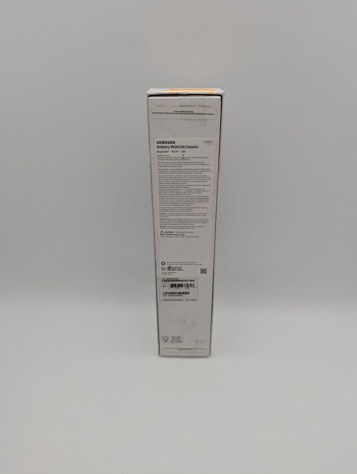 Samsung Galaxy Watch6 Classic 47mm R960 Great Condition Stainless Steel ...