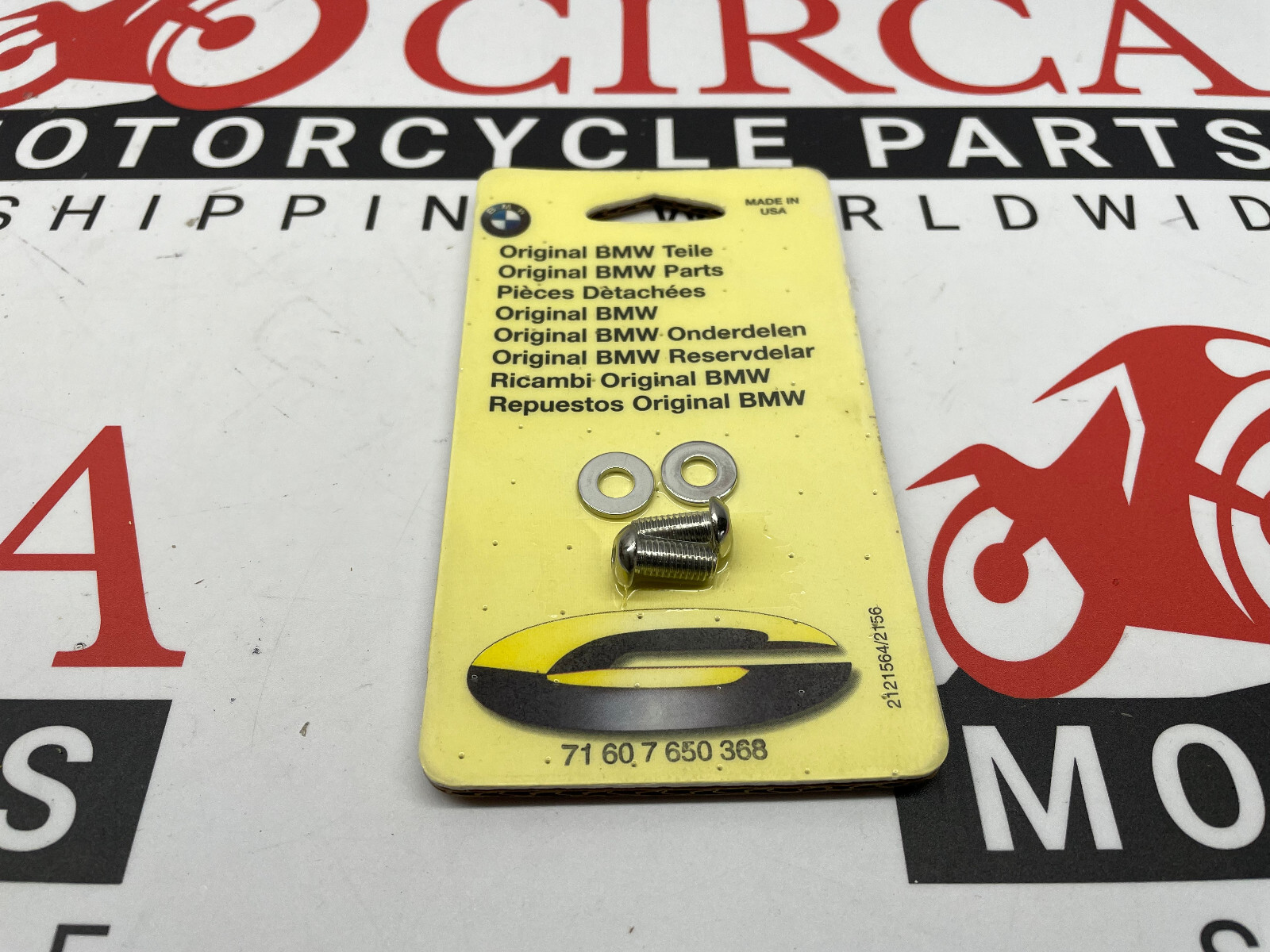 BMW R1200 C 96-04 Upper Windshield Mounting Parts F 71607650368 | eBay