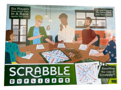 Scrabble Duplicate Brand Crossword Game Board Game Mattel 2020 10 ...