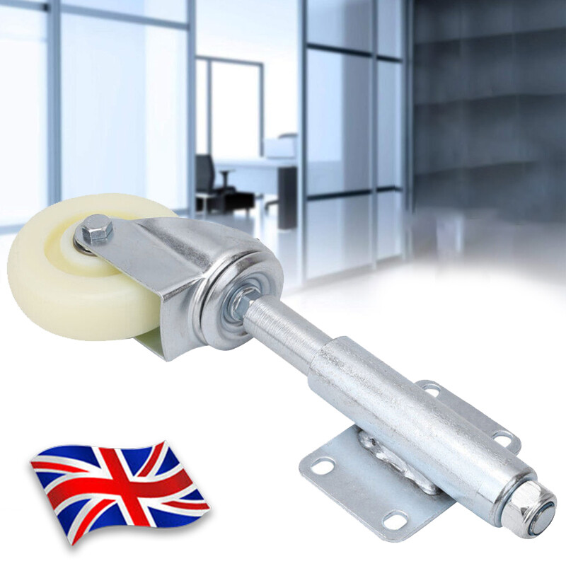 4" Nylon Gate Wheel Spring Loaded Caster Heavy Duty 440lbs Load ...