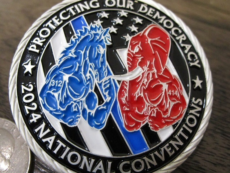 Federal Air Marshal FAM FAMs Democracy 2024 National Conventions ...