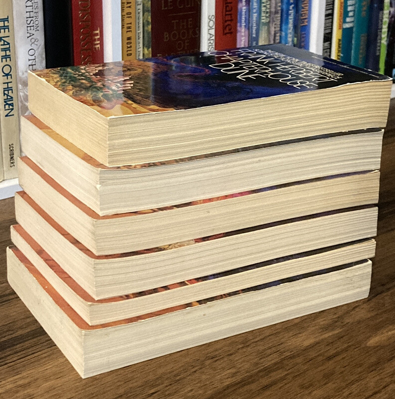 Complete Dune set - Frank Herbert (Berkley tpb edition) Frederic Marvin ...