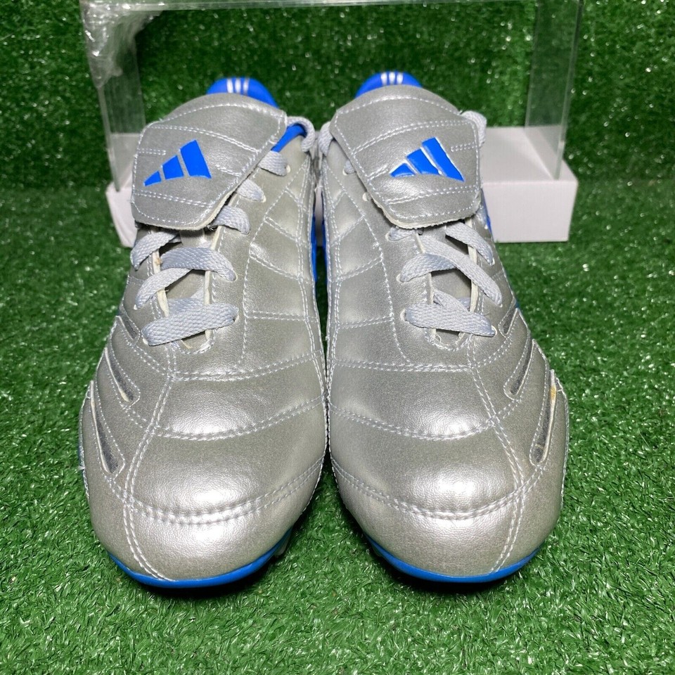 NEW RARE 2004 Adidas F50 Spider Blue Silver FG 7.5 US Predator Total 90 ...
