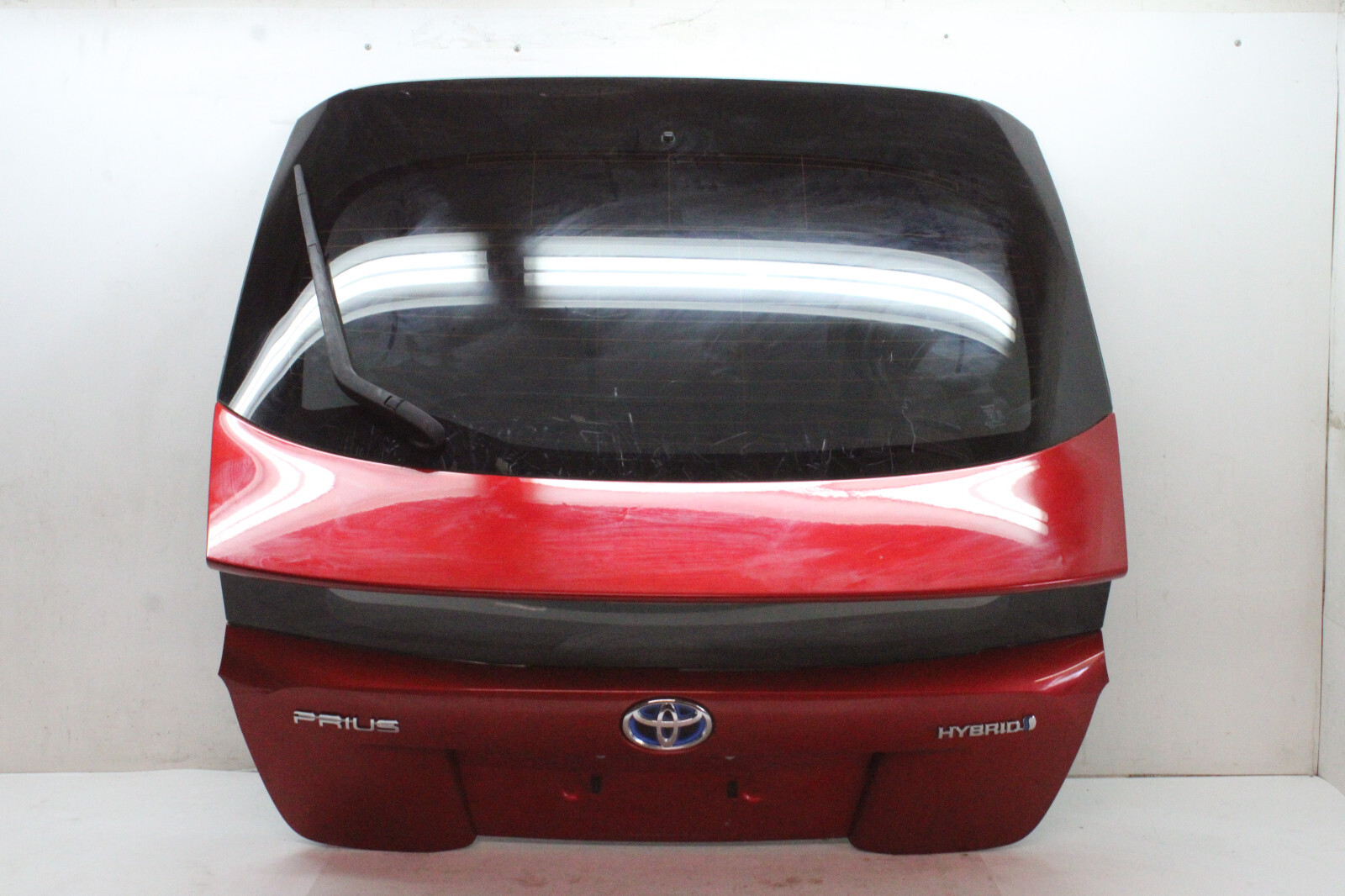 2016 TOYOTA PRIUS HYBRID TRUNK LID REAR HATCH TAILGATE 3T7 RED OEM 16 ...