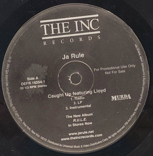 JA RULE FT LLOYD - CAUGHT UP - HIP HOP RAP SINGLE THE INC PROMO | eBay