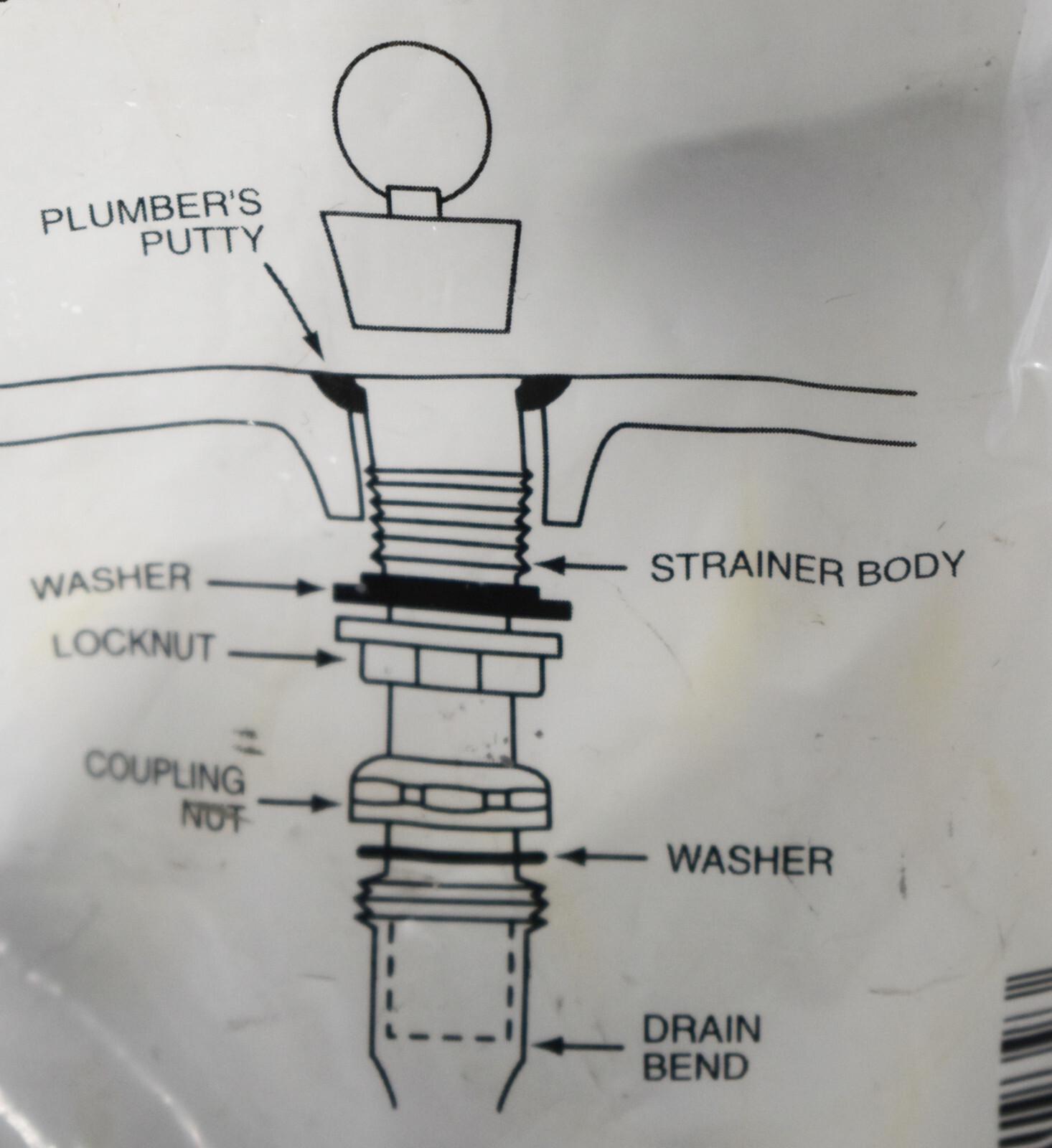 Master Plumber Lavatory Drain w/Plug 219 394 Chrome Plated Brass | eBay