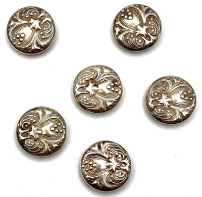 Buttons - Antique Sterling Silver Buttons