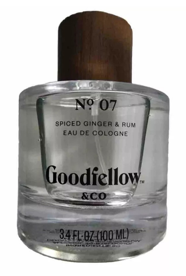 Vtg Goodfellow & CO No.7 Spiced Ginger & Rum Eau de Cologne 3.4 fl oz ...