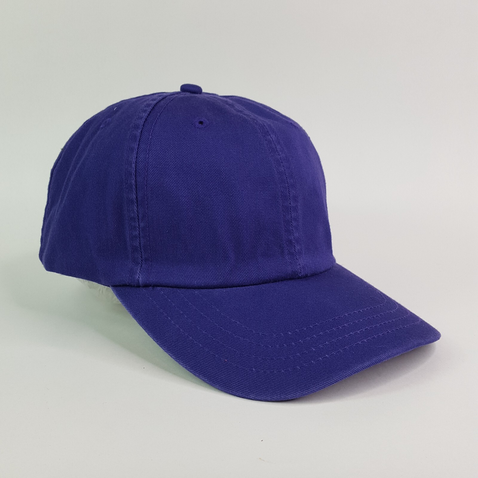 VTG Russell Purple Twill Snapback Adjustable Athletic Hat Baseball Cap ...