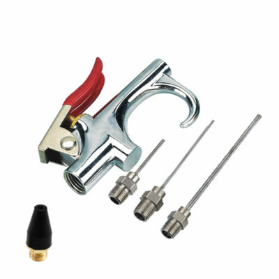 5pc Air Compressor Blow Gun Nozzle Tip Needle Inflation Blower ...