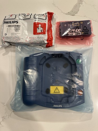 Philips Heartstart AED HS1 Onsite M5066A with Pads and Battery 2029 | eBay