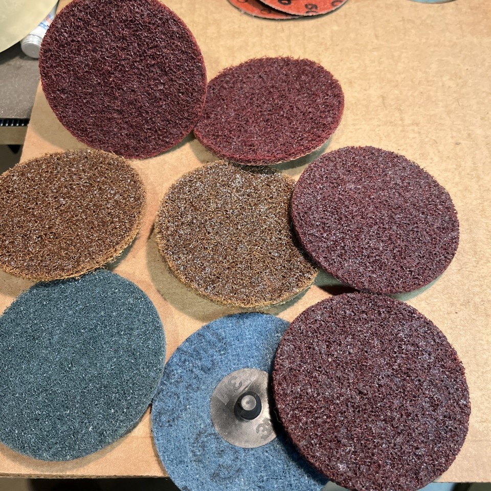 3M Scotch Brite Rotary Pads W/drive 3@ Dia. | eBay