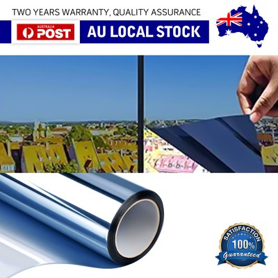 NEW Multiple size options Blue Window Film 20% VLT Glass Car Home ...