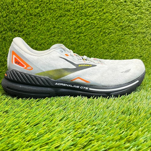 Brooks Adrenaline GTS 23 Mens Size 12 Gray Black Athletic Running Shoes ...
