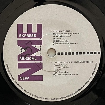 Drastic Plastic Style Council / Lloyd Cole / Robert Cray / Prefab ...